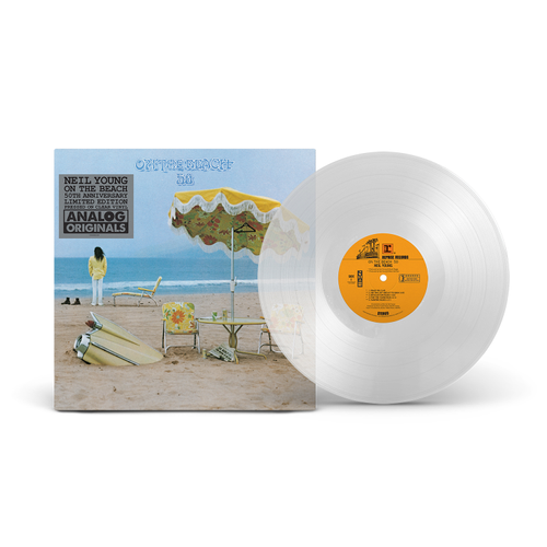 Neil Young On The Beach [Limited Edition Clear Vinyl] Vinyl Record ...