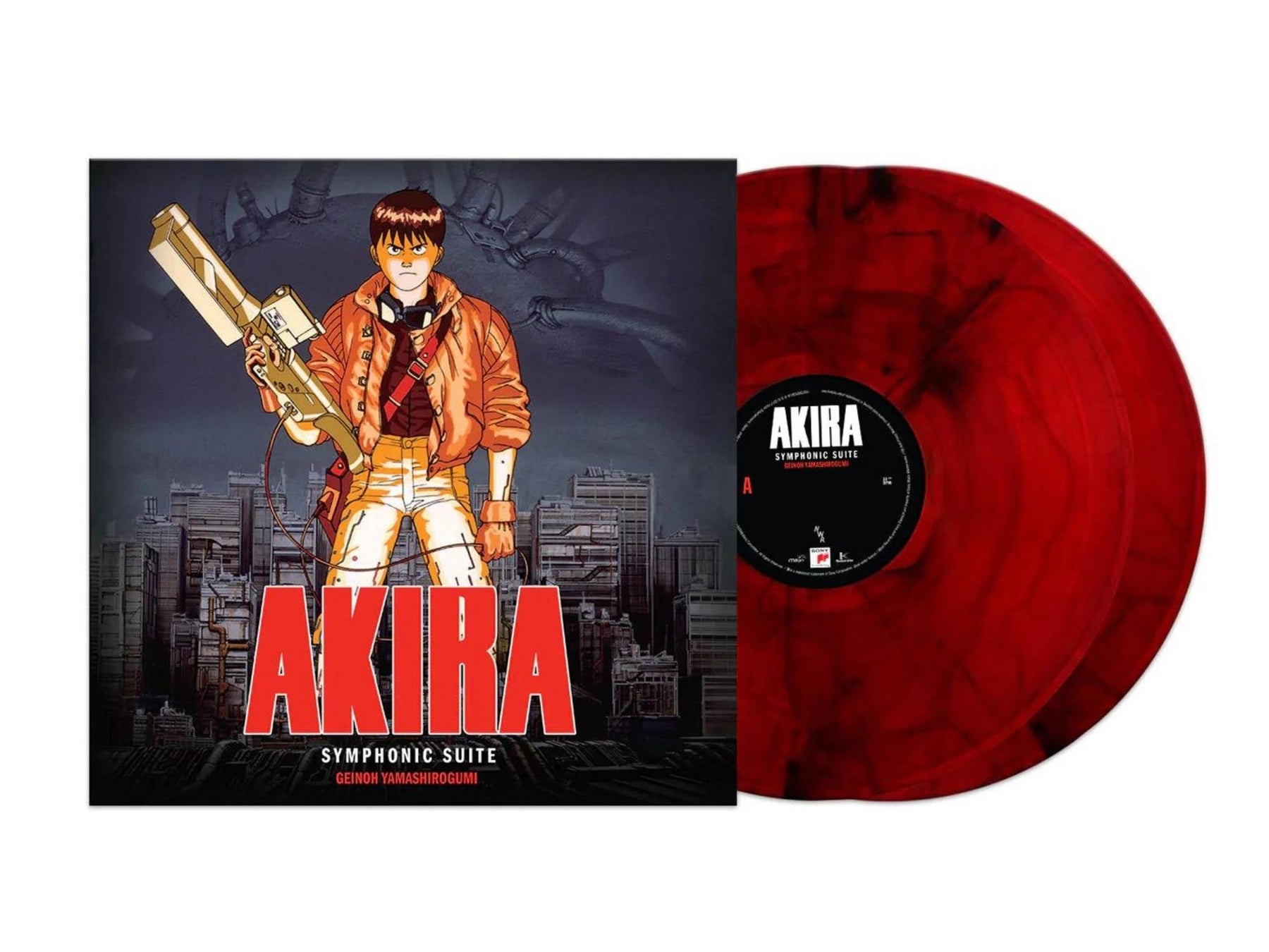 Akira Original Soundtrack (Limited Edition Red Swirl Colored Double Vi ...