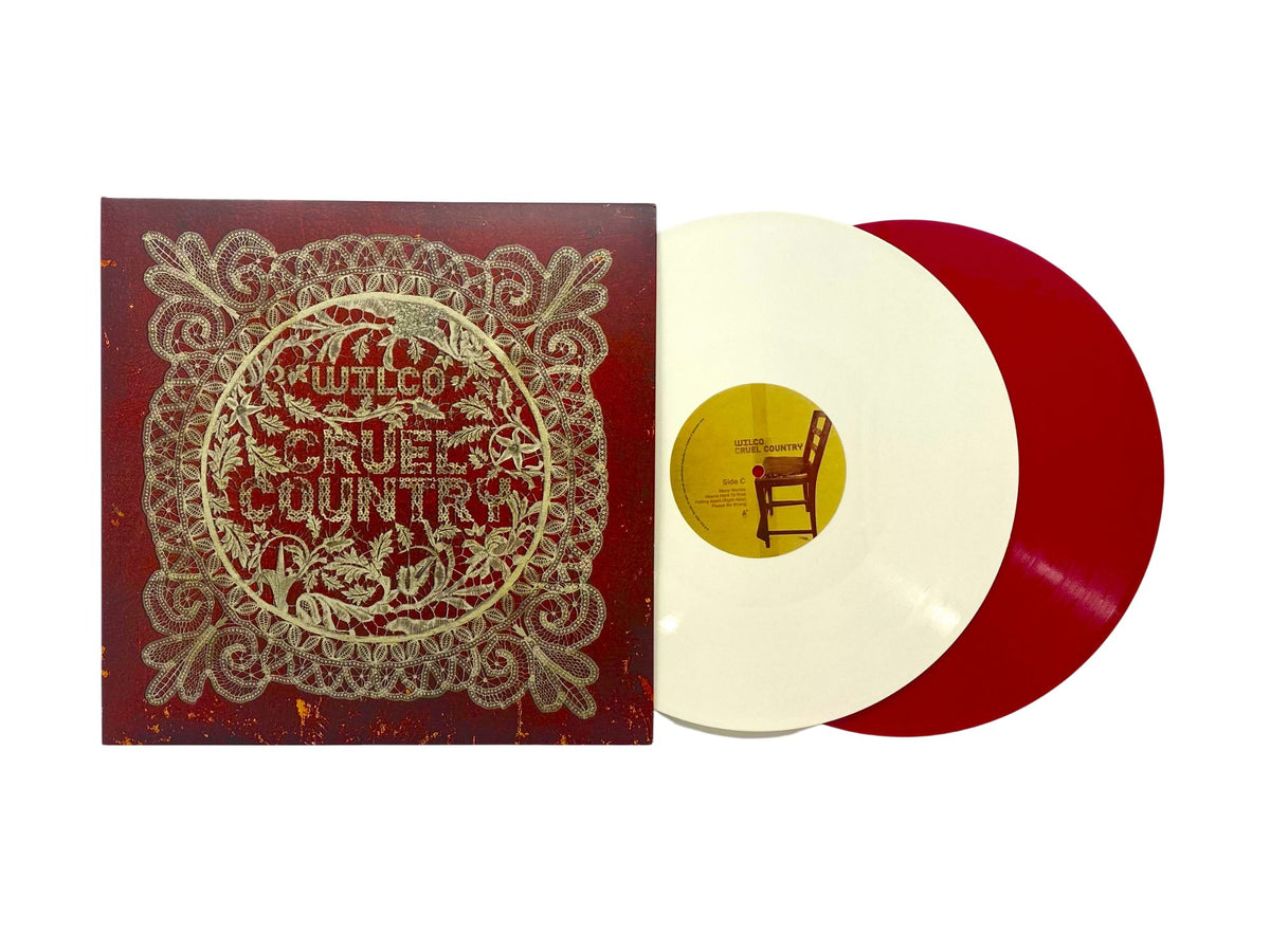 Wilco - Cruel Country (Limited Edition Red/White 2LP, Indie Exclusive ...