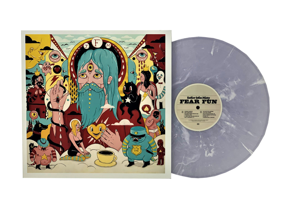 Father John Misty - Fear Fun (Limited Edition Clear/White Colored Viny ...