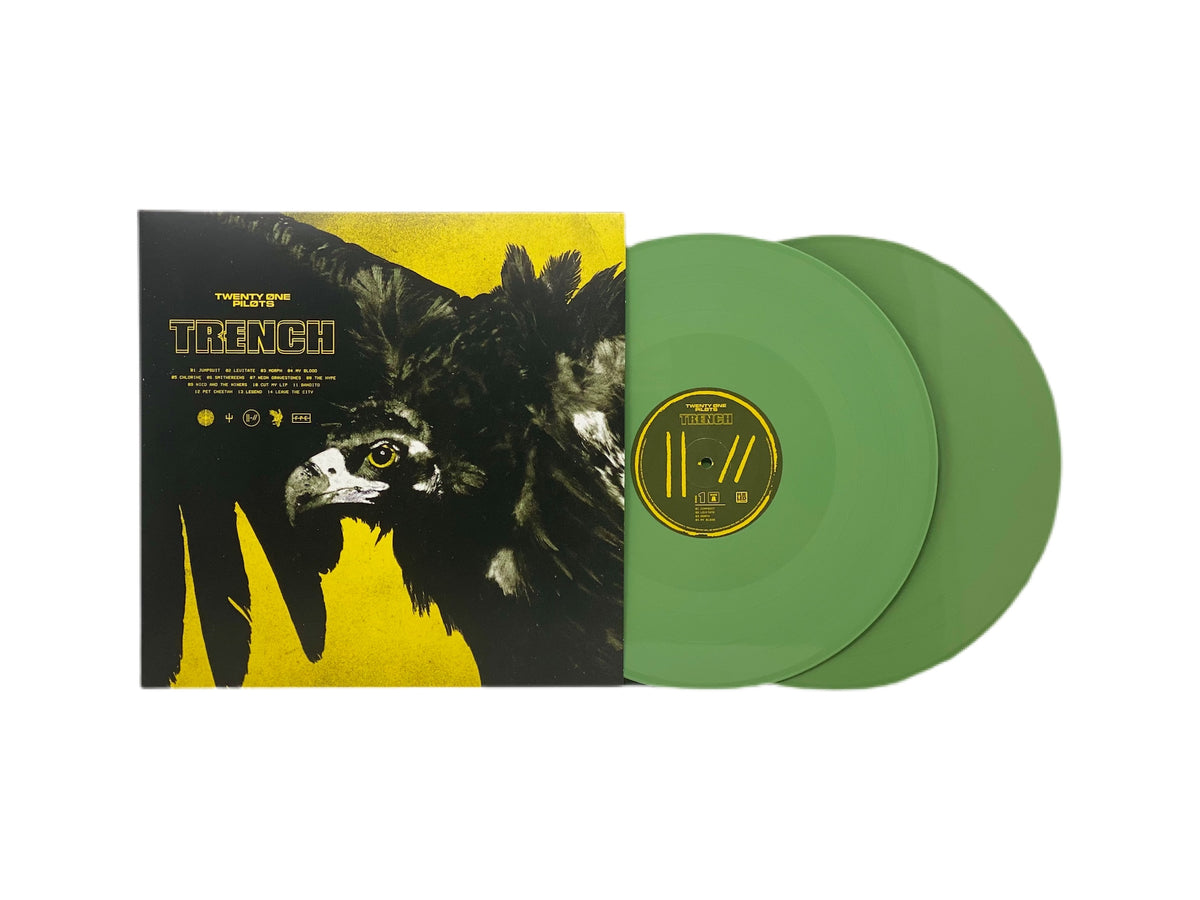 Twenty One Pilots - Trench (Limited Edition Olive Colored Double Vinyl ...
