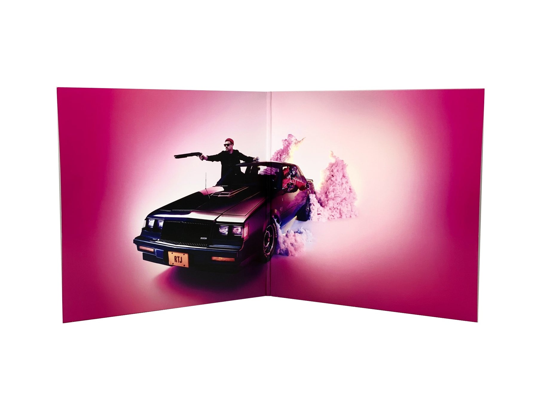 Run the Jewels - RTJ4 (Limited Edition Clear w/ Magenta Swirl Colored ...